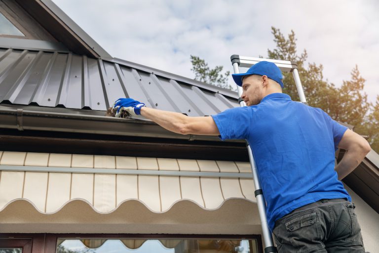 3 Best Ways To Clean Gutters (Safely)